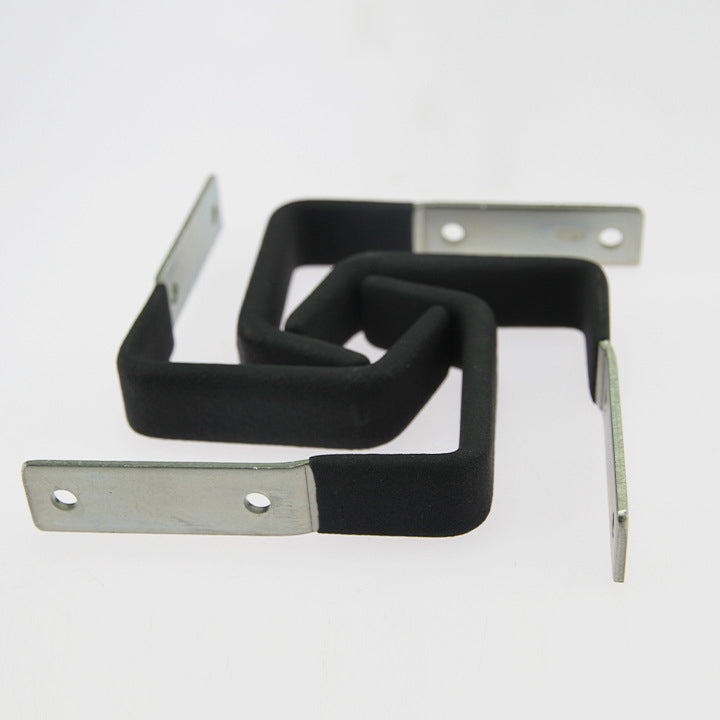 6 Pack L Shaped Dip Metal Flat Steel Warehouse Wall Mount Organizer Ha ...
